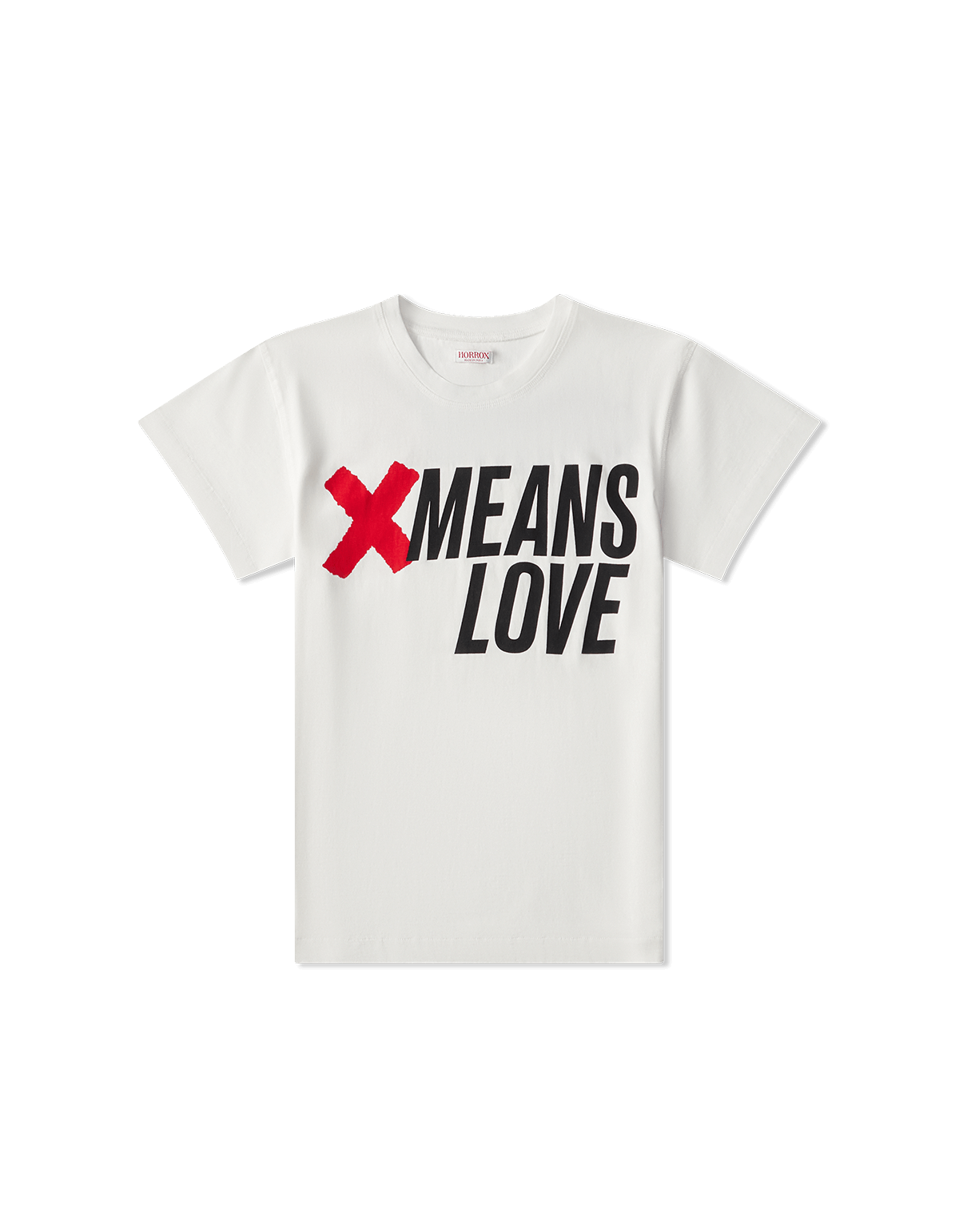 X Means Love T-Shirt | Horrox